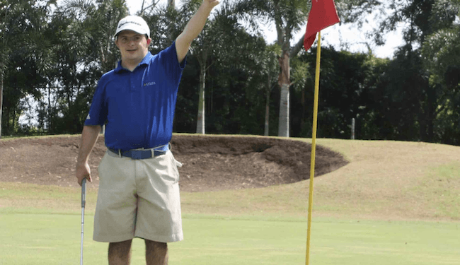 Juan Ignacio Castillo: el golfista que supera las barreras de la vida ...